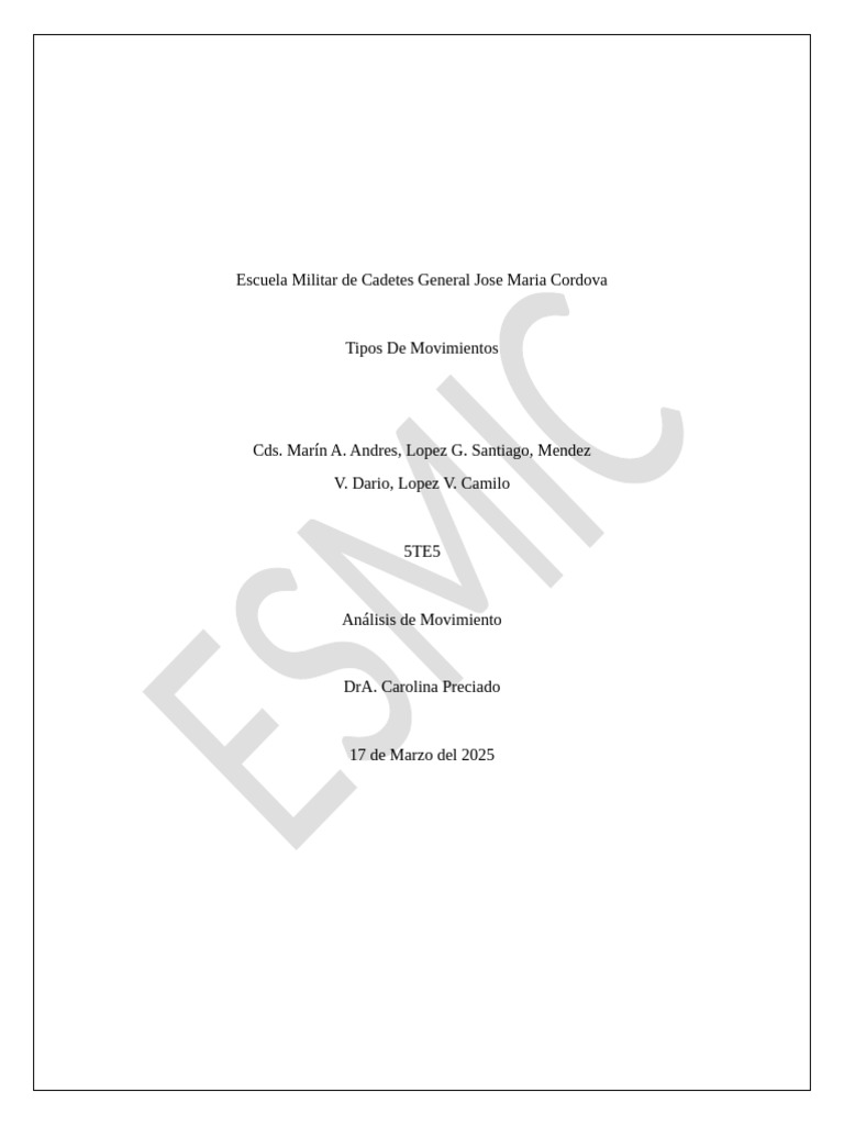 Analisis de Movimiento CMJ y SJ | PDF