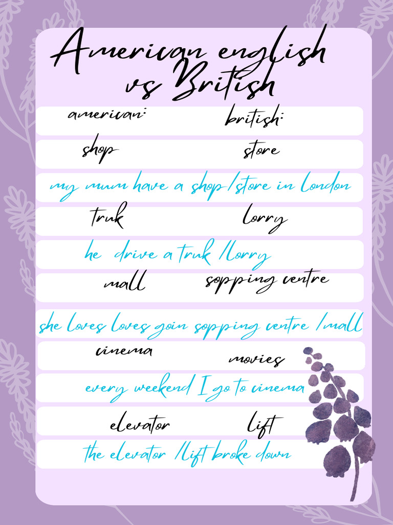 Lista de Tareas Floral Lila | PDF