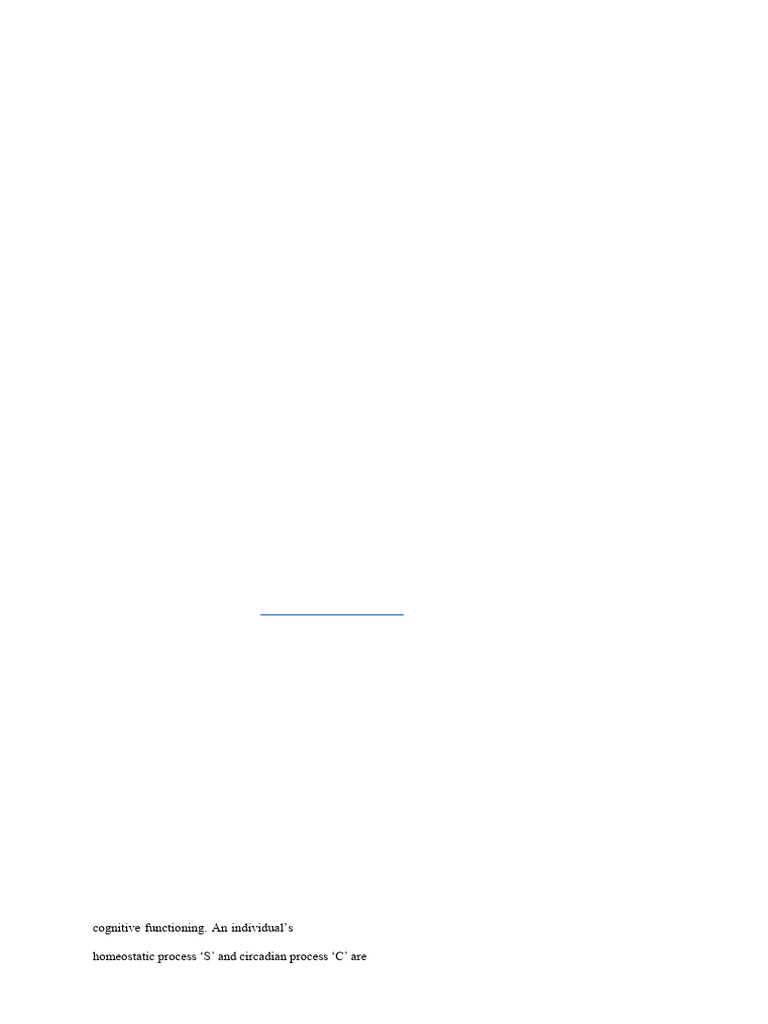 Sleep Cognition Review Article | PDF | Sleep | Rapid Eye Movement Sleep