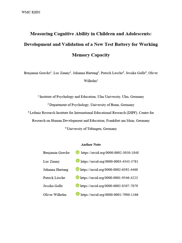 ms_wmc_krev_v3_18-09-24_preprint | PDF | Behavioural Sciences | Cognitive Science