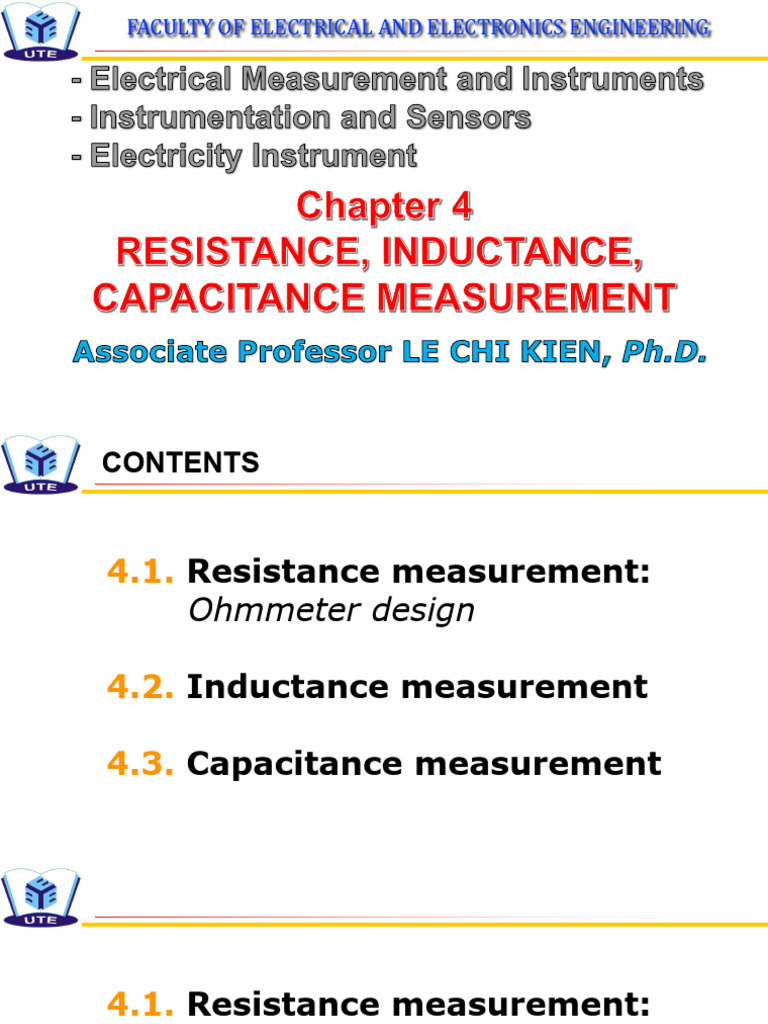 RLC Measurement Techniques | PDF | Series And Parallel Circuits ...