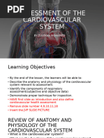 Cardiovascular Assessment Documentation Guide | PDF