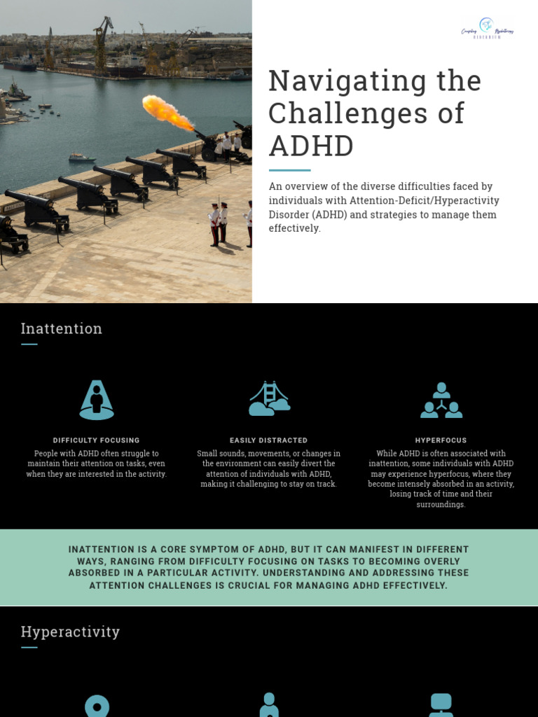 Navigating the Challenges of ADHD | PDF | Attention Deficit Hyperactivity Disorder | Impulsivity