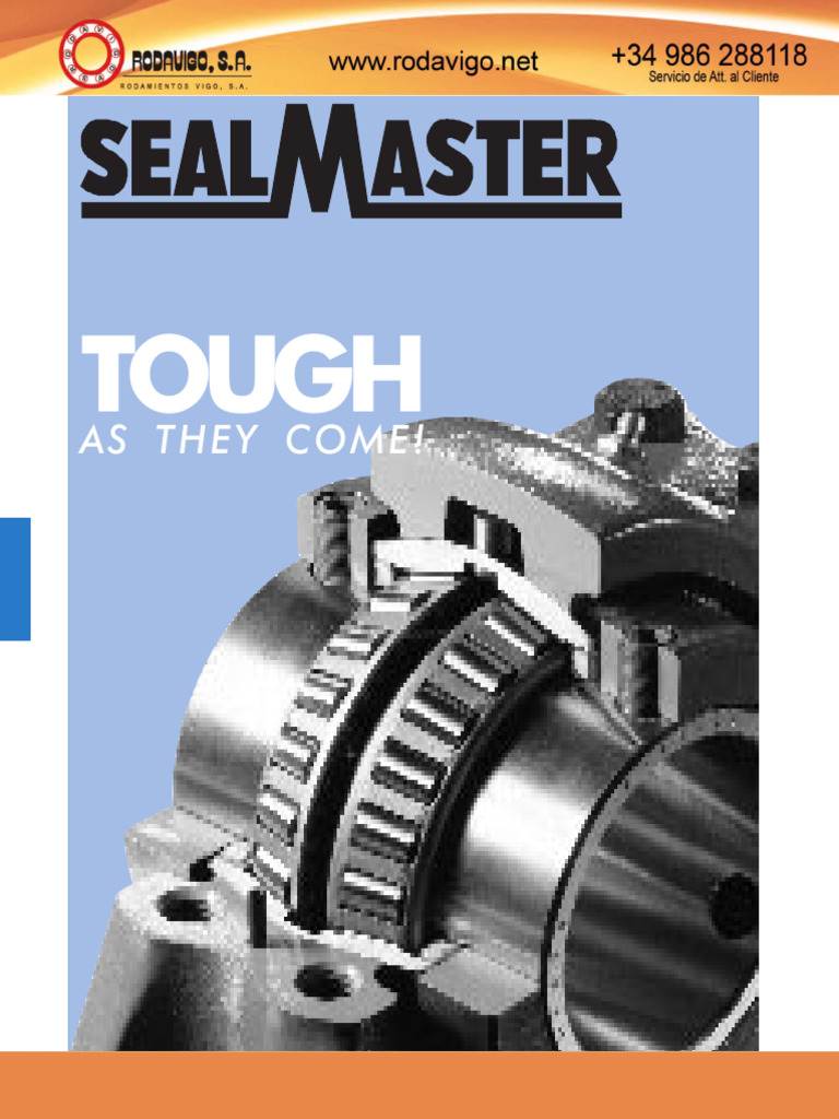 SEAL MASTER 04 Rodamientos de Rodillos | PDF | Bearing (Mechanical ...