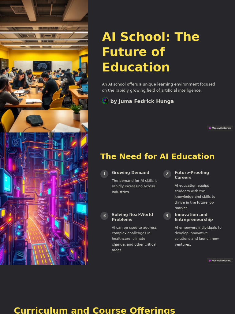 AI School The Future of Education | PDF | Artificial Intelligence ...
