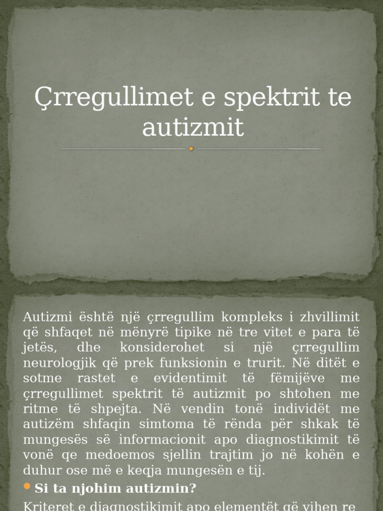 Autizmi | PDF