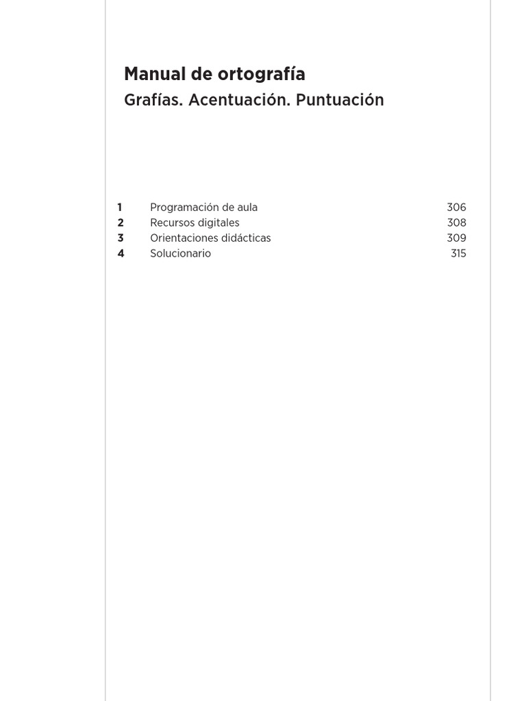 Propuesta Didactica Manual de Ortografia 2802244 | PDF | Puntuación | Lingüística