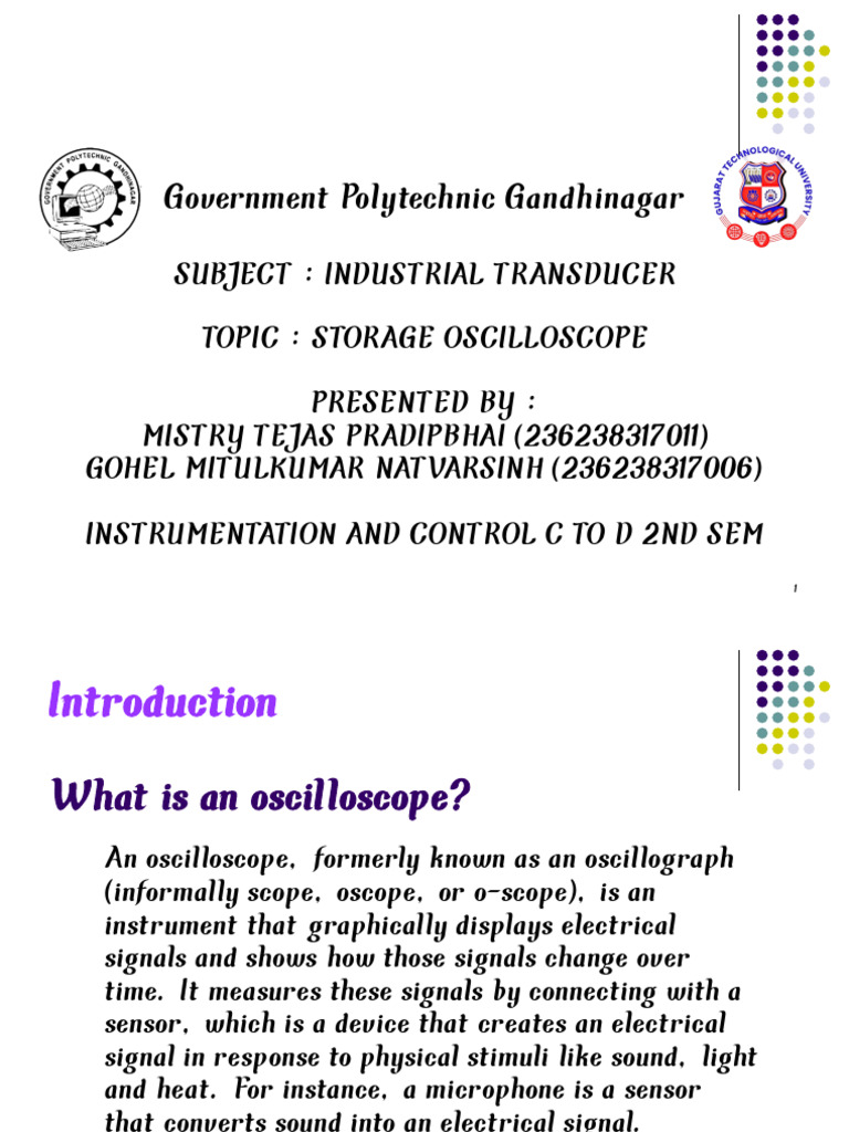 Understanding Oscilloscopes and Their Uses | PDF | Electricity ...