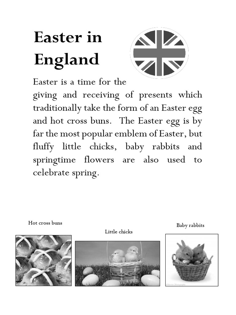 Easter in England - Cultural Activity | PDF | Easter | Easter Egg