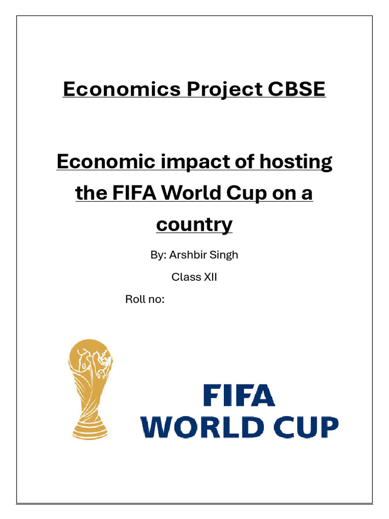 Economics Project Class XII - Arshbir Singh 1110-Pages-1 | PDF