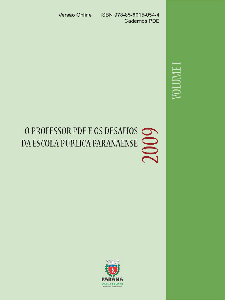 Texto - O Professor PDE | PDF