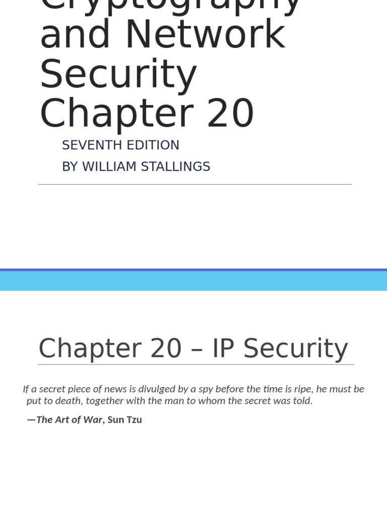 UNIT IV - IPSec - New | PDF | Internet Protocols | I Pv6