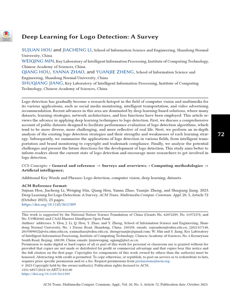 logo | PDF | Support Vector Machine | Deep Learning