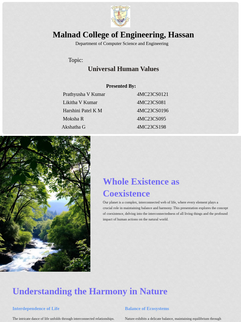Whole Existence As Coexistence - Finalllll Finall Lasttt Final | PDF ...