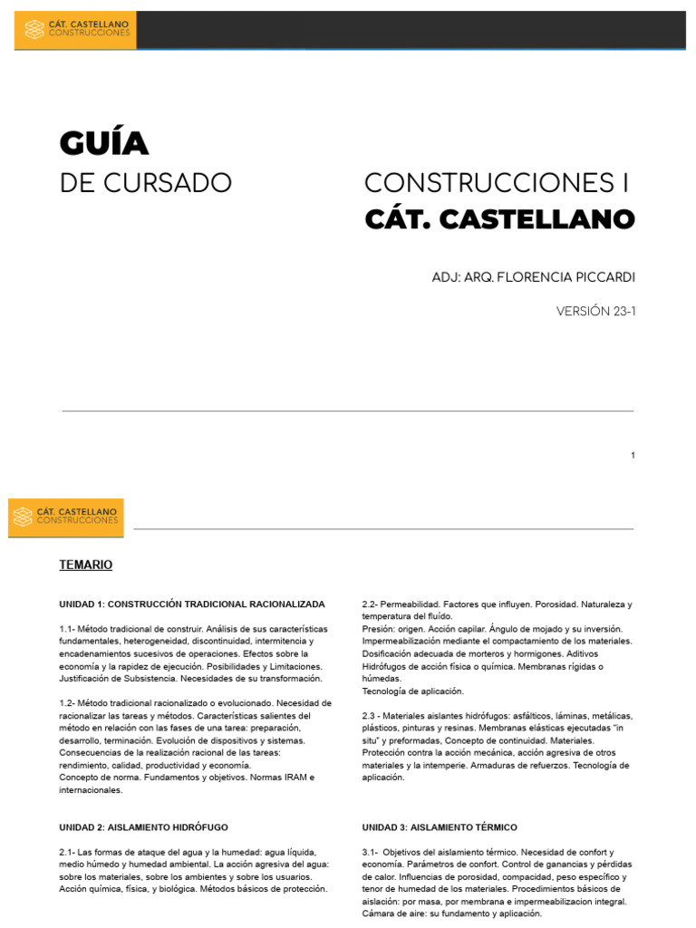 Guia C1 VIRTUAL V23-1 | PDF | Aislamiento térmico | Ingeniería de Edificación