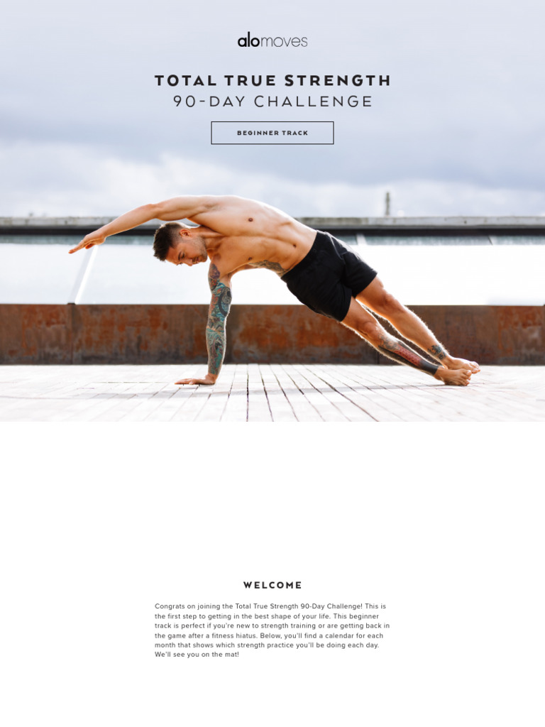 Total True Strength: Beginner Guide | PDF | Physical Fitness | Physical ...