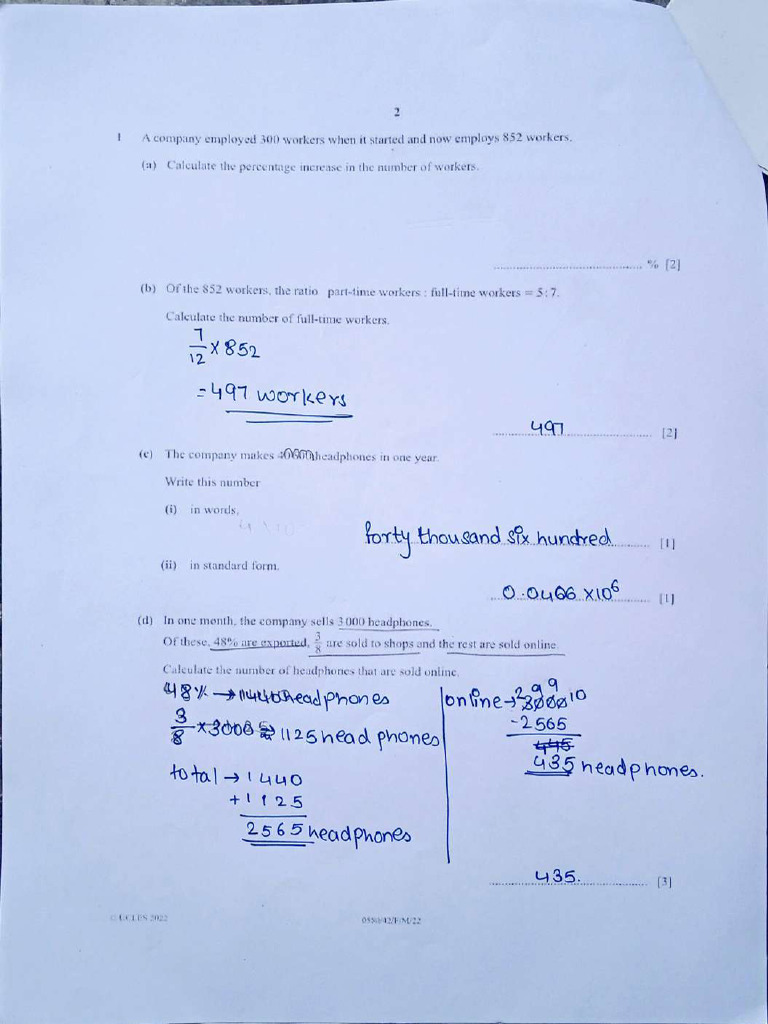 maths test paper_compressed (1)_compressed | PDF | Mathematics ...