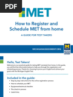 Official MET Practice Test Guide | PDF | Multiple Choice | Tests