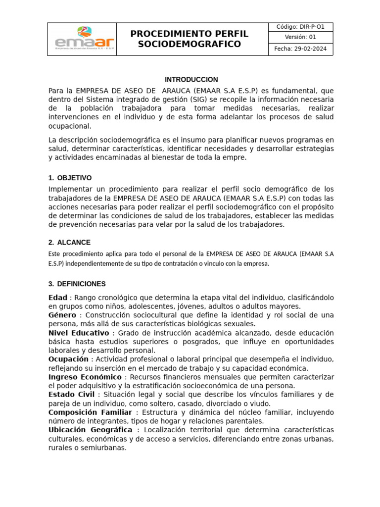 GENERALIDADES | PDF | Seguridad y salud ocupacional | Business