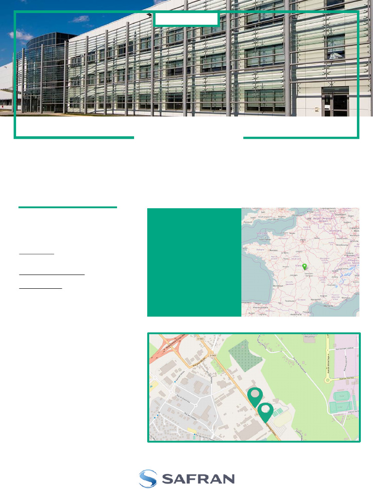 Access Map to Safran Montluçon Site | PDF