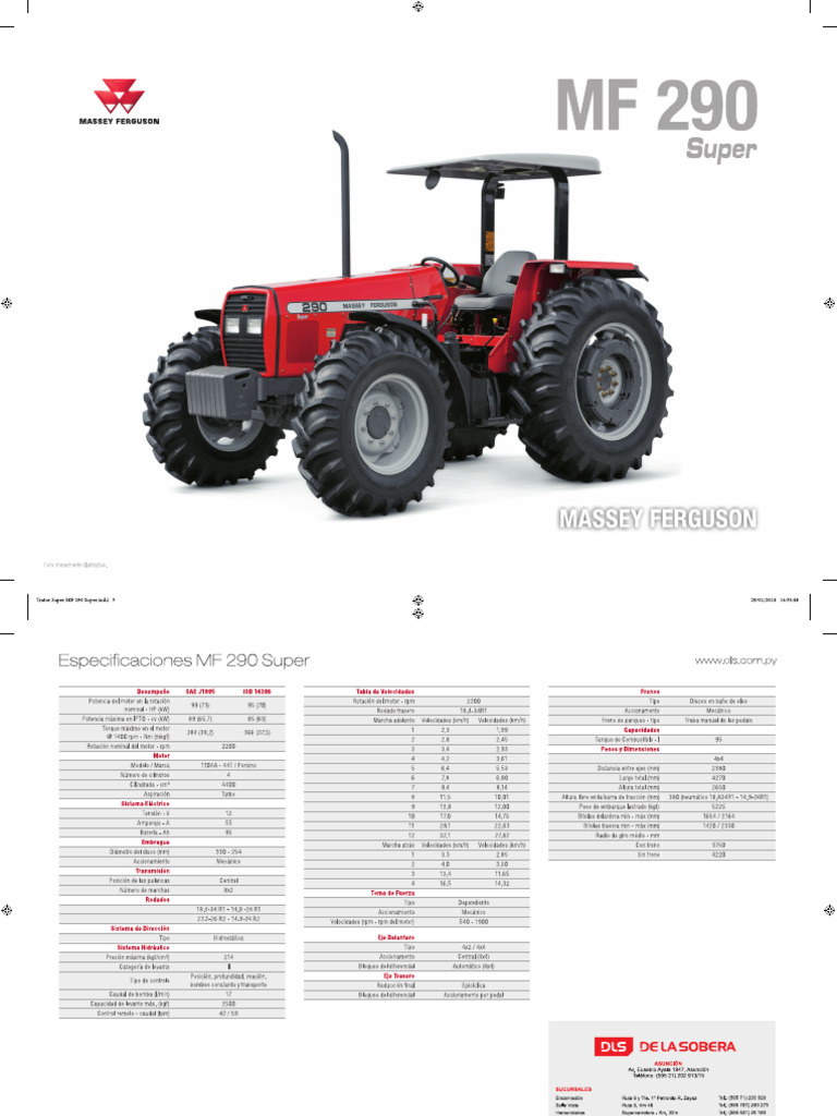 MF 290 | PDF