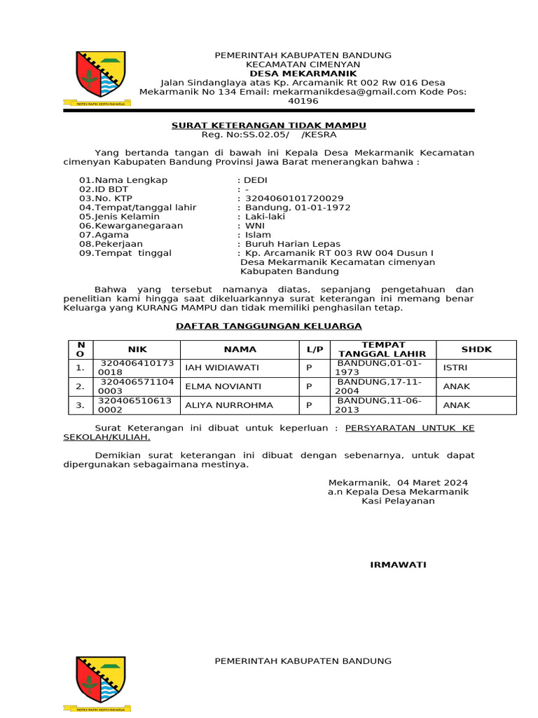 SKTM Sekolah 2024 | PDF