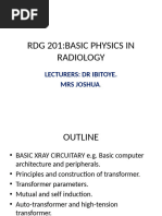 Basic X Ray Circuit | PDF | Electric Current | Voltage