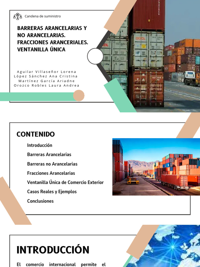 Barreras Arancelarias y No Arancelarias | PDF | Arancel | Barreras no arancelarias al comercio