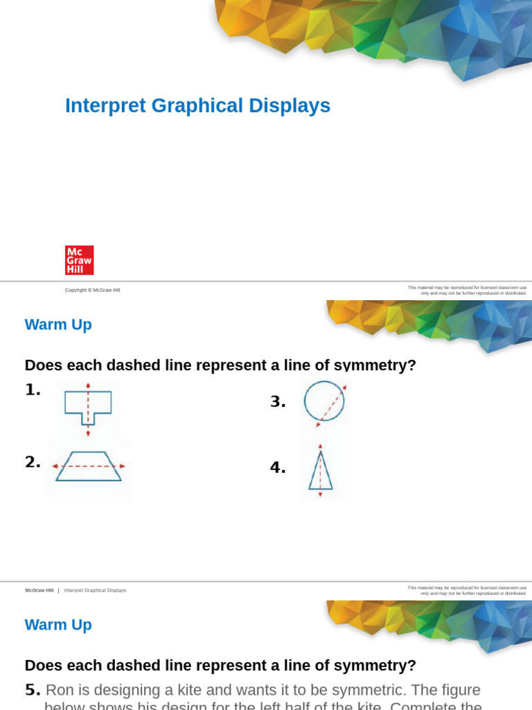 Interpret Graphical Displays | PDF | Mean | Descriptive Statistics