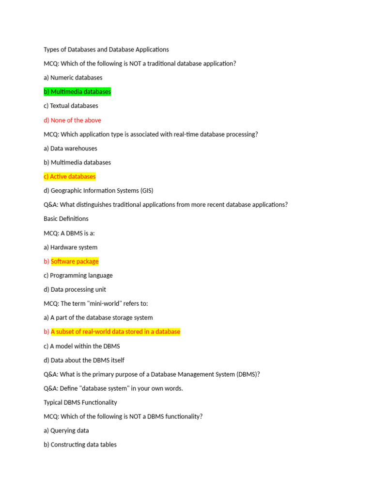 Types of Databases and Database Applications | PDF | Databases | Database Transaction
