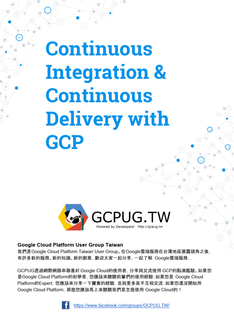 Continuous Integration & Continuous Delivery With GCP | PDF | Cloud Computing | Software As A ...