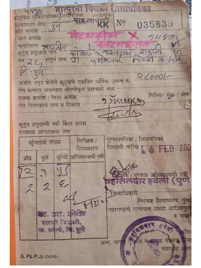 Ration Card Compressed | PDF