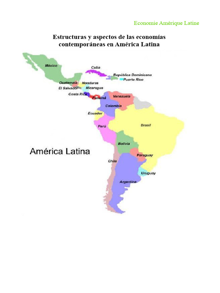 Cours Amerique Latine | PDF | Américas | America latina