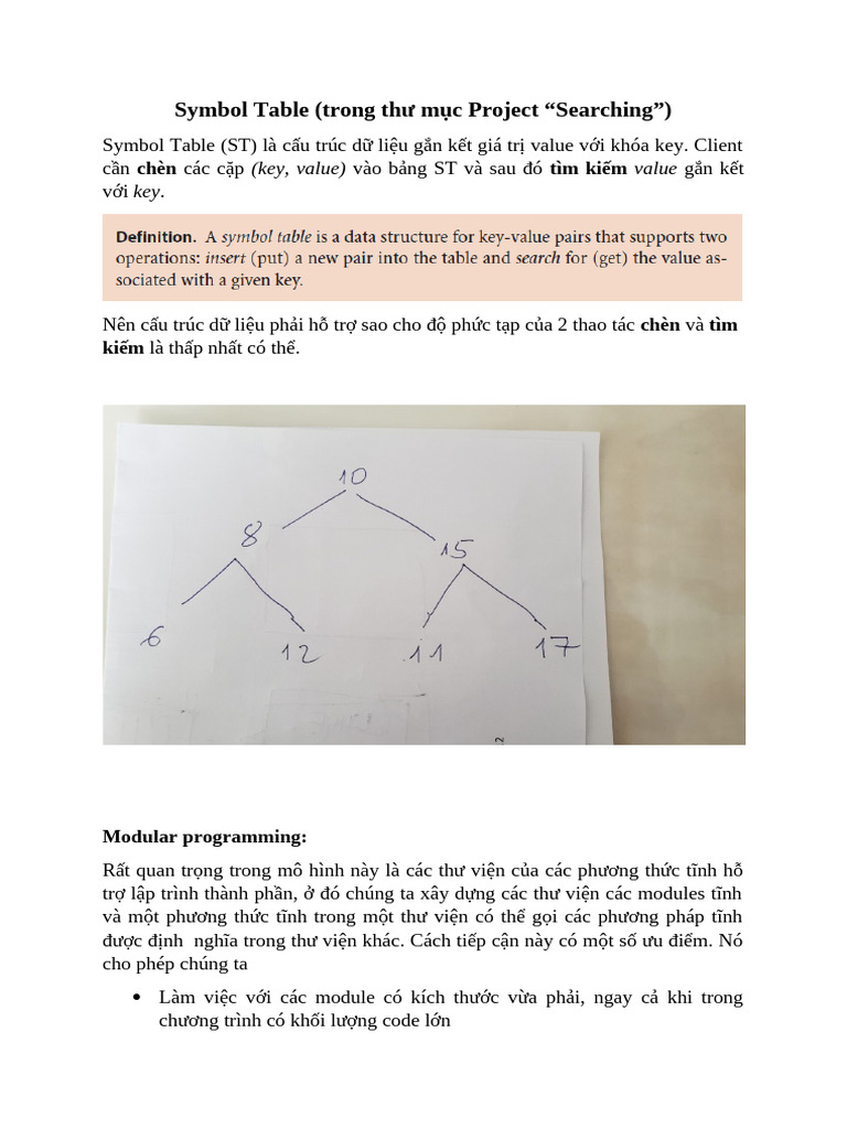 Symbol Table | PDF
