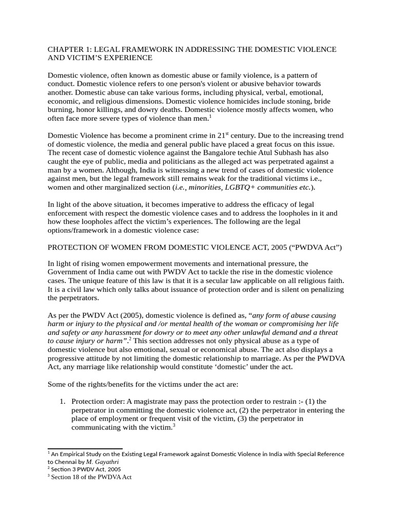 DV Victim Experience With Law Enforcement | PDF | Domestic Violence ...