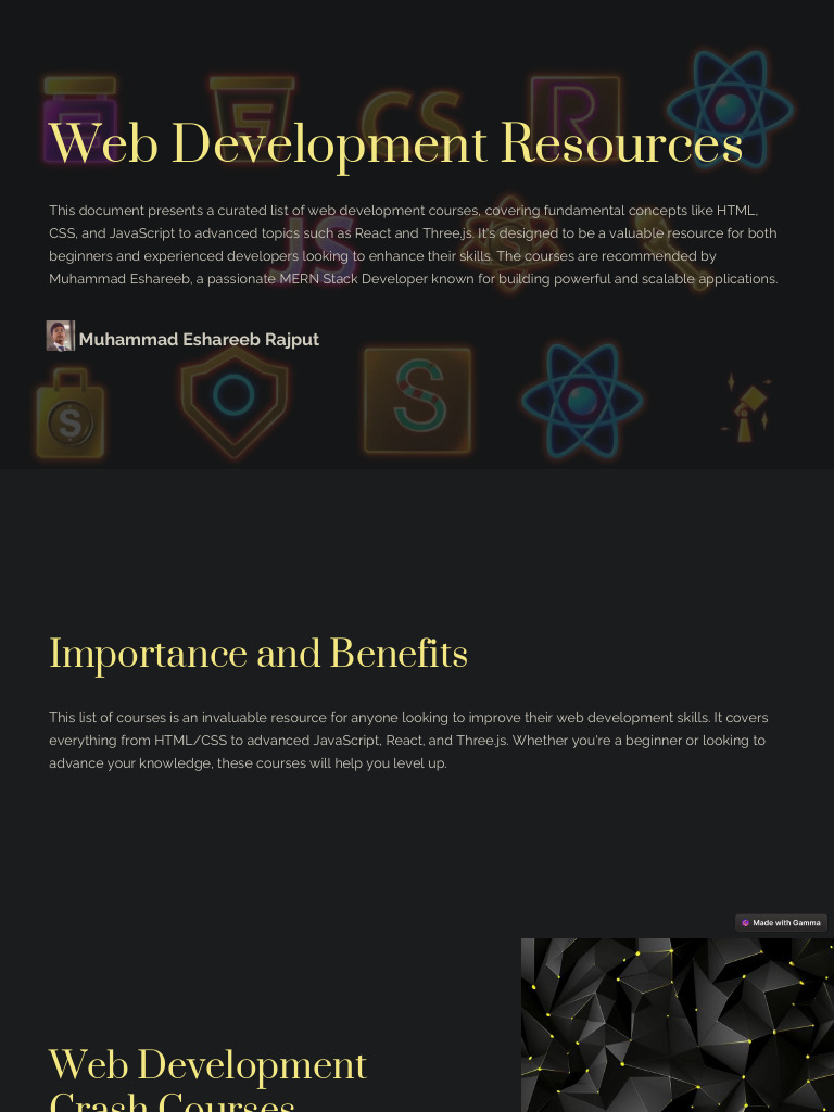 Web-Development-Resources | PDF | Web Development | Java Script