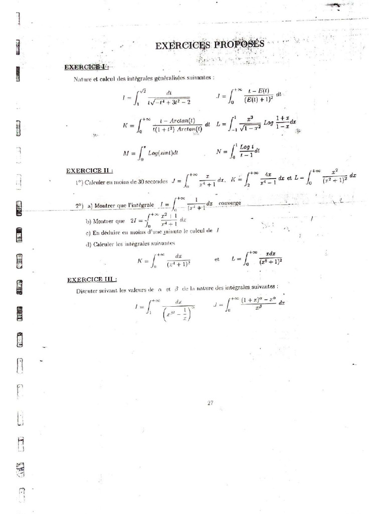 TD D'analyse Et Correction Intéressant 17-18 | PDF