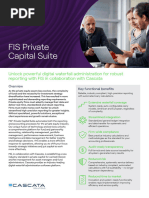 FIS Investran Product Sheet | PDF | Private Equity | Investment Management