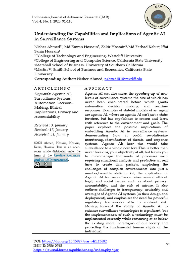 Understanding The Capabilities And Implications Of Agentic Ai In