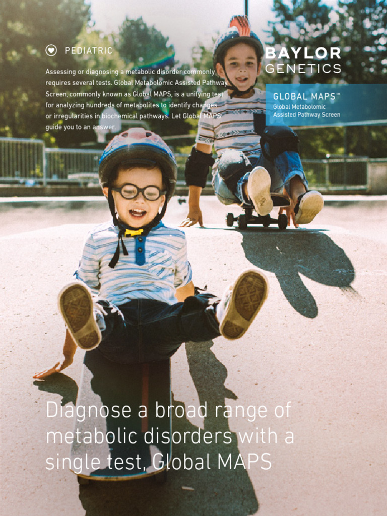 Baylor Genetics Global Maps | PDF | Metabolism | Metabolomics