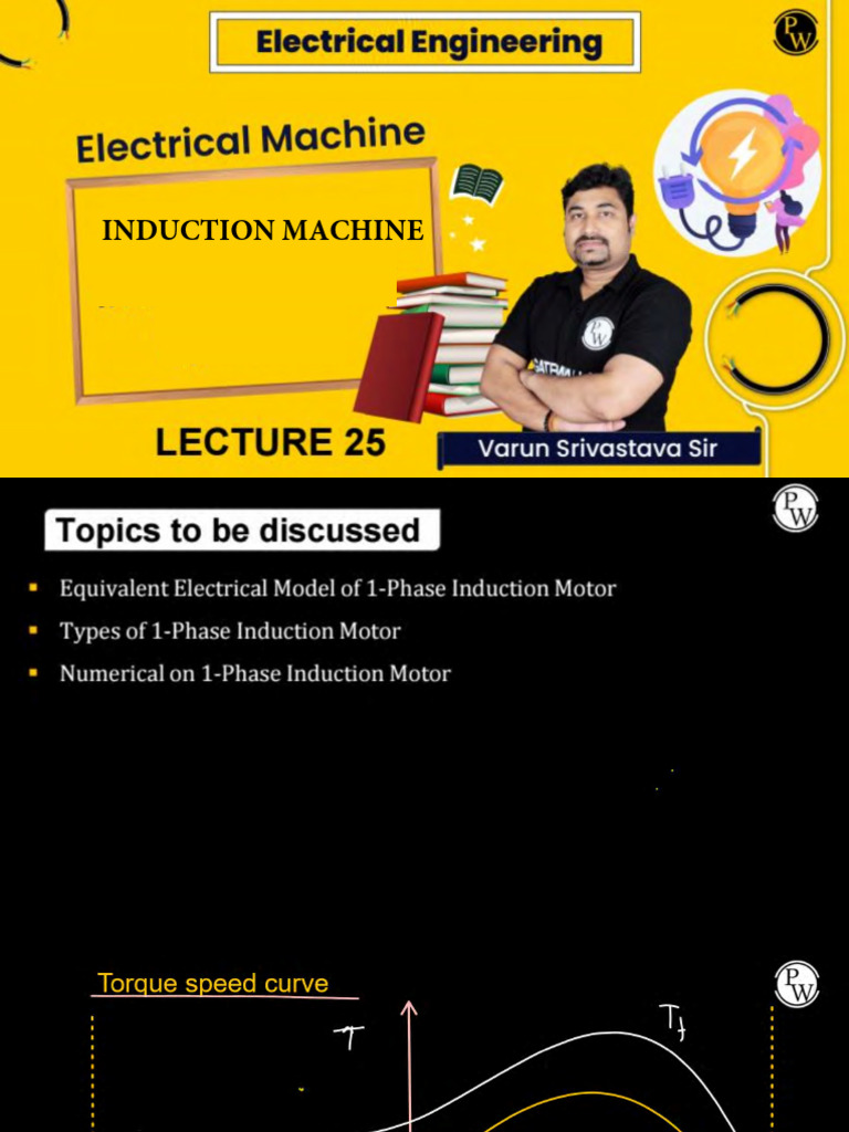 Induction Machine 25 - Class Notes | PDF