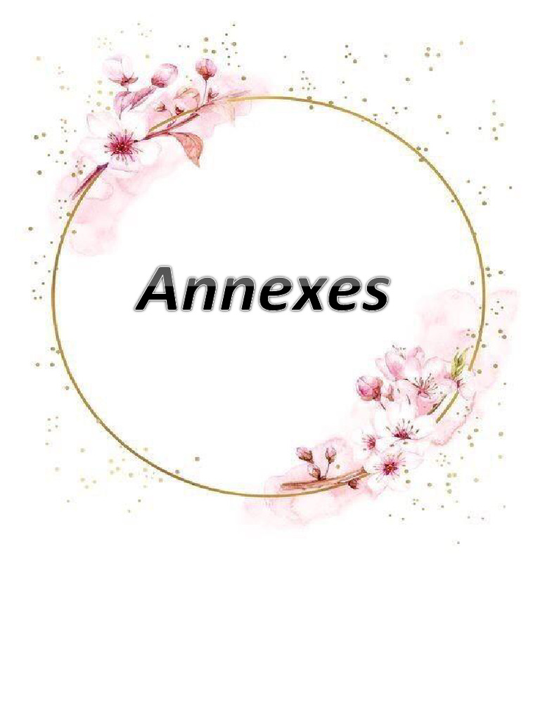 Annexes | PDF