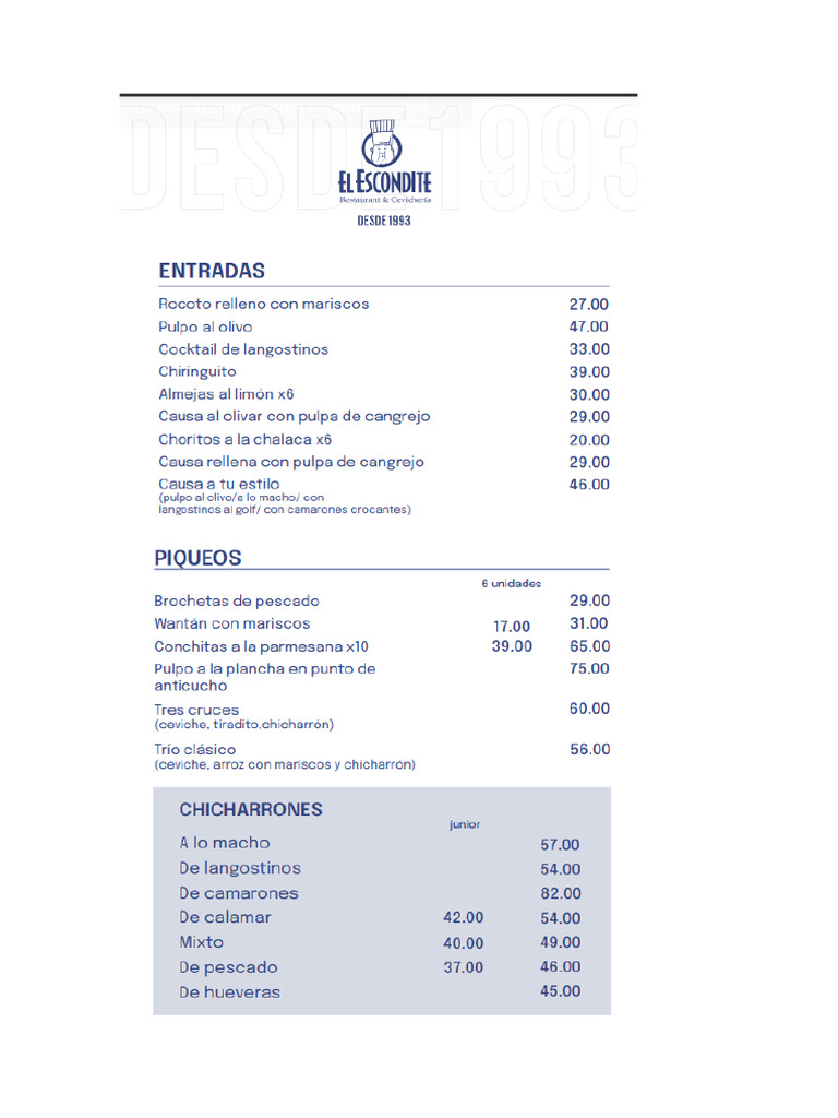 Carta El Escondite | PDF