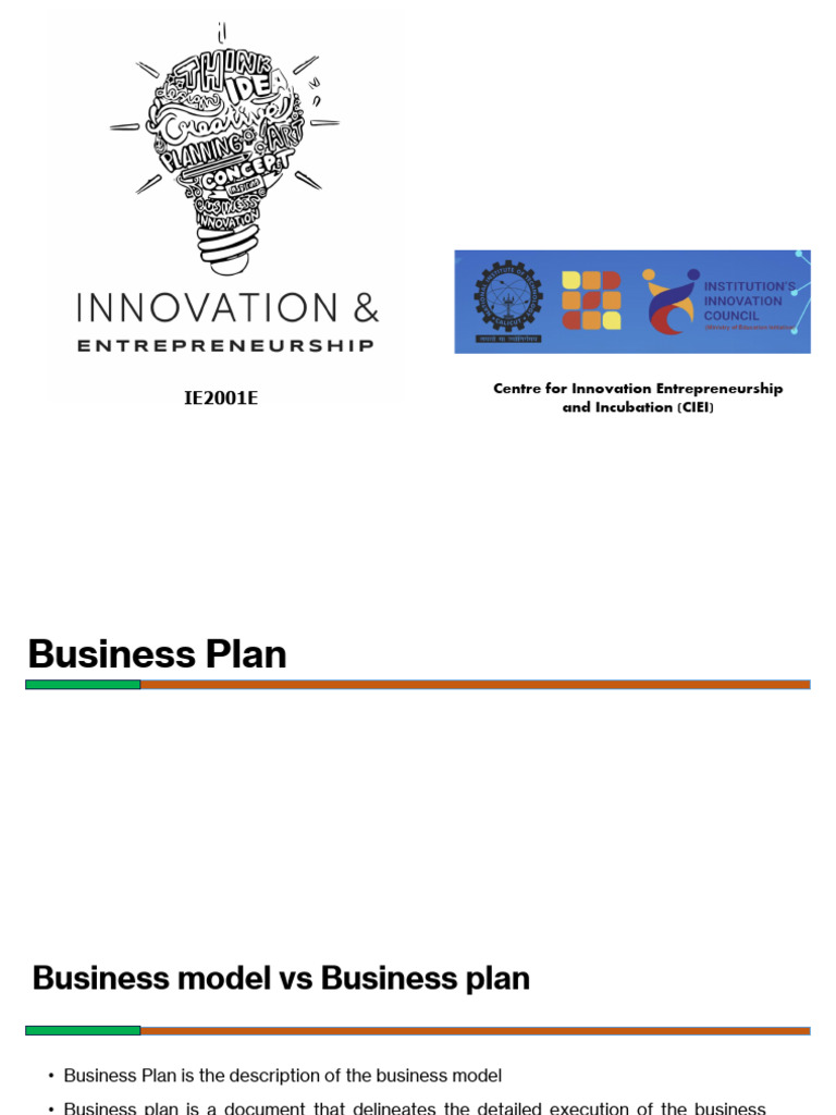 Student Ref - IE2001E - Inno & Entre - Winter - Topics After Mid Sem | PDF | Marketing | Product ...