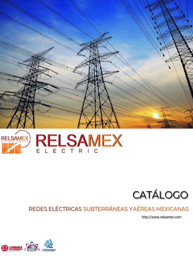 Catalogo Relsamex Electric 2023 | PDF | Aislador (Electricidad) | Electricidad