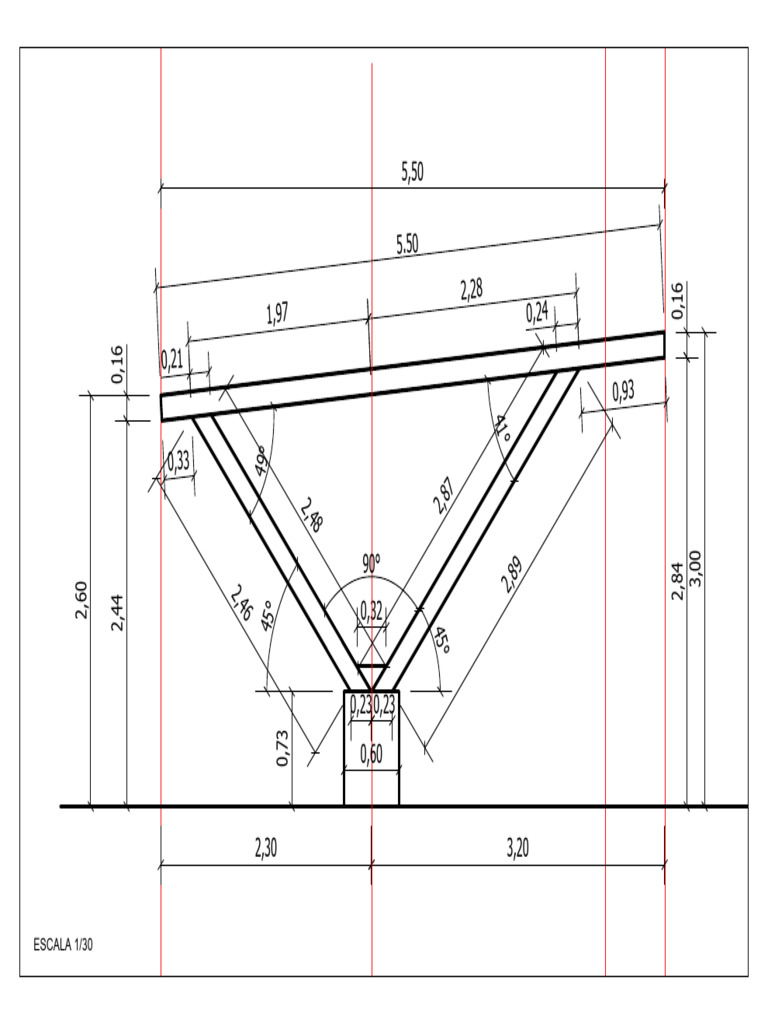 Pórtico Measurements and Data | PDF