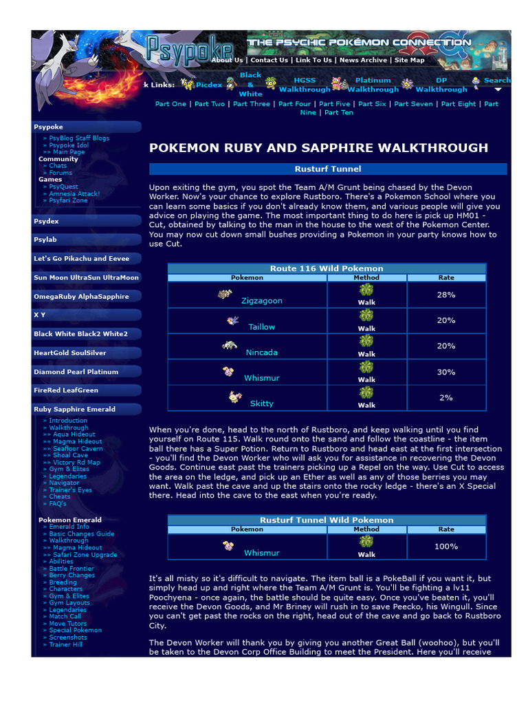 Ruby | PDF | Pokémon