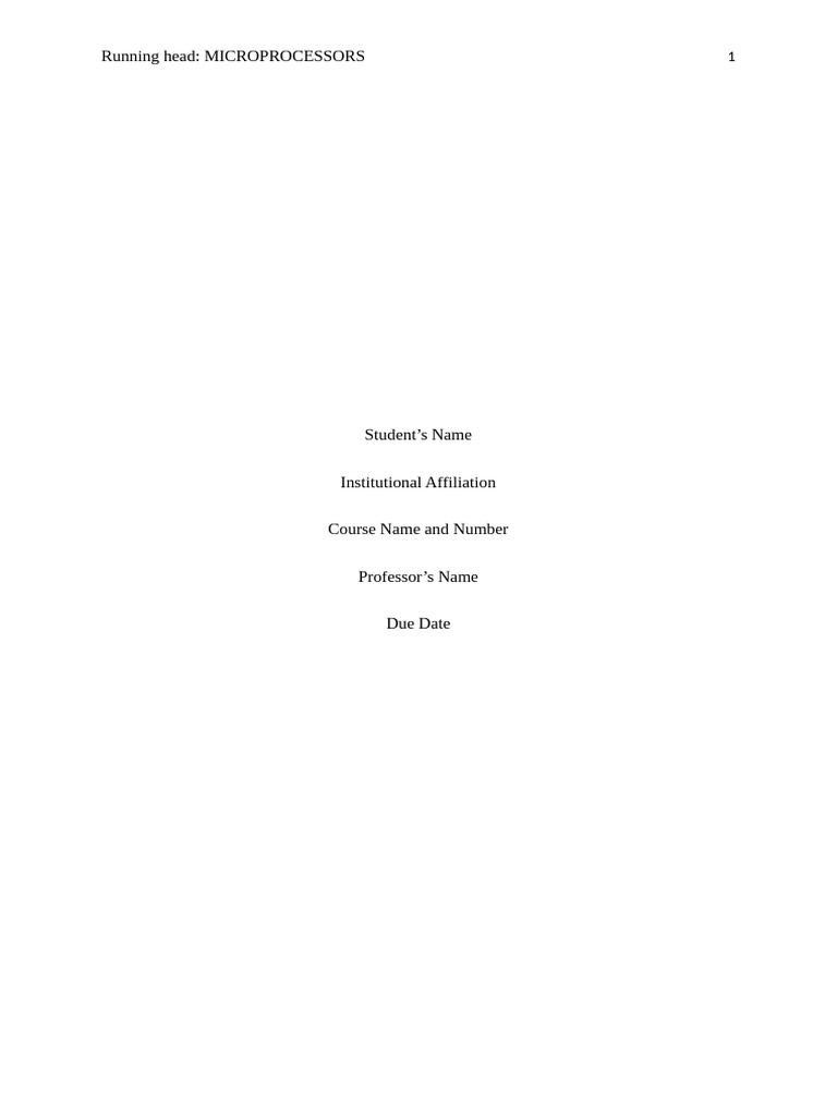 Understanding Microprocessor Instructions | PDF