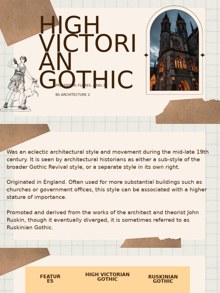 High Victorian Gothic Flores | PDF | Gothic Architecture | European ...