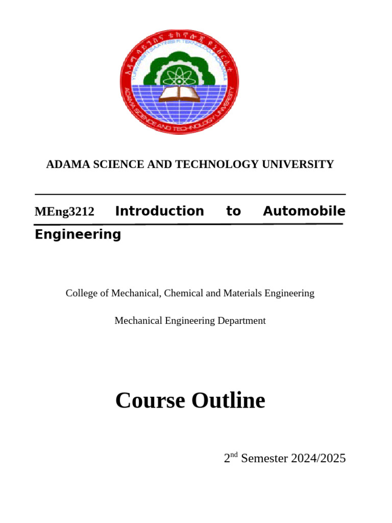 Introduction to Automobile Engineering | PDF | Engines | Car